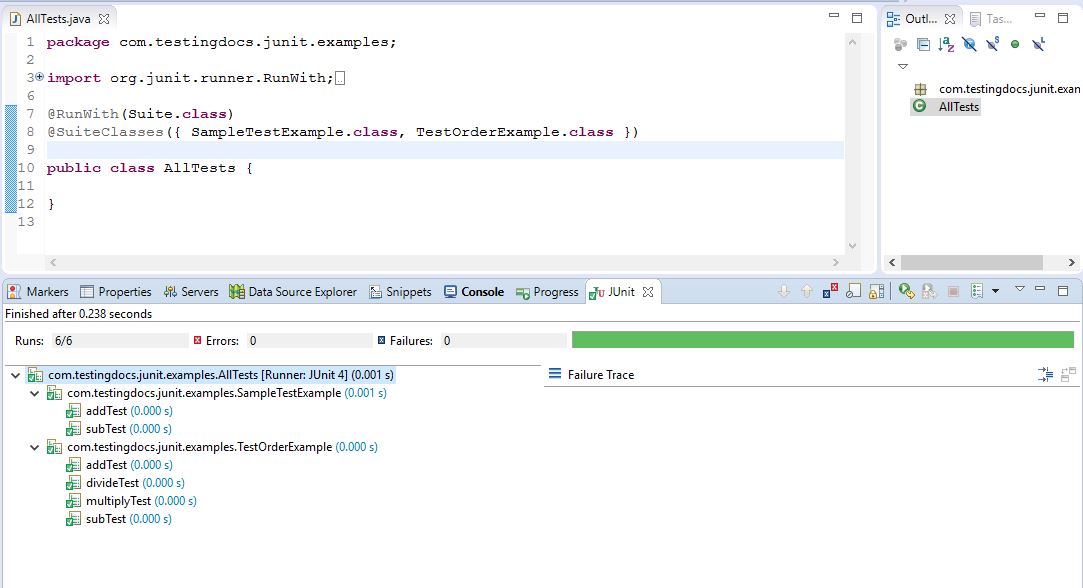Create JUnit Test Suite In Eclipse TestingDocs