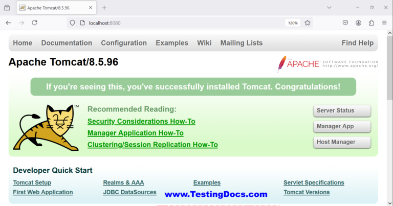 How To Start Apache Tomcat Using Xampp Testingdocs 4186