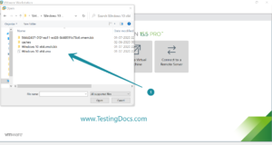 How to open Virtual Machine in Vmware Workstation - TestingDocs.com