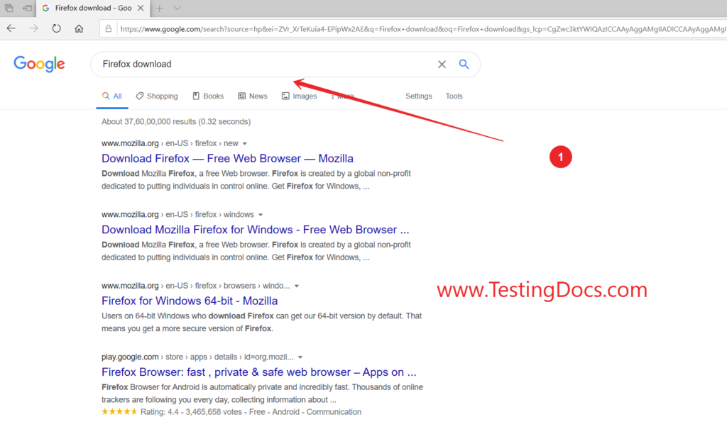 How to install Mozilla Firefox on Windows 10 - TestingDocs