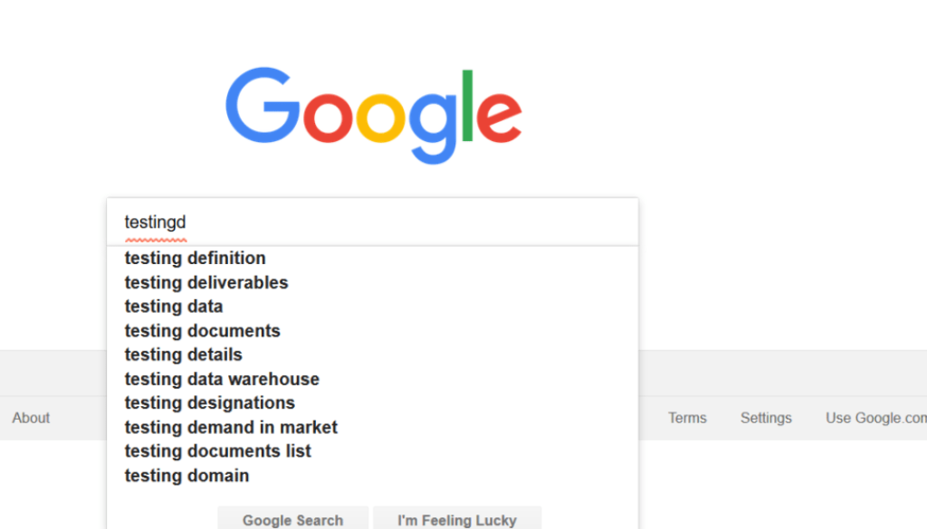 Write a java program to capture auto suggestions list | TestingDocs.com