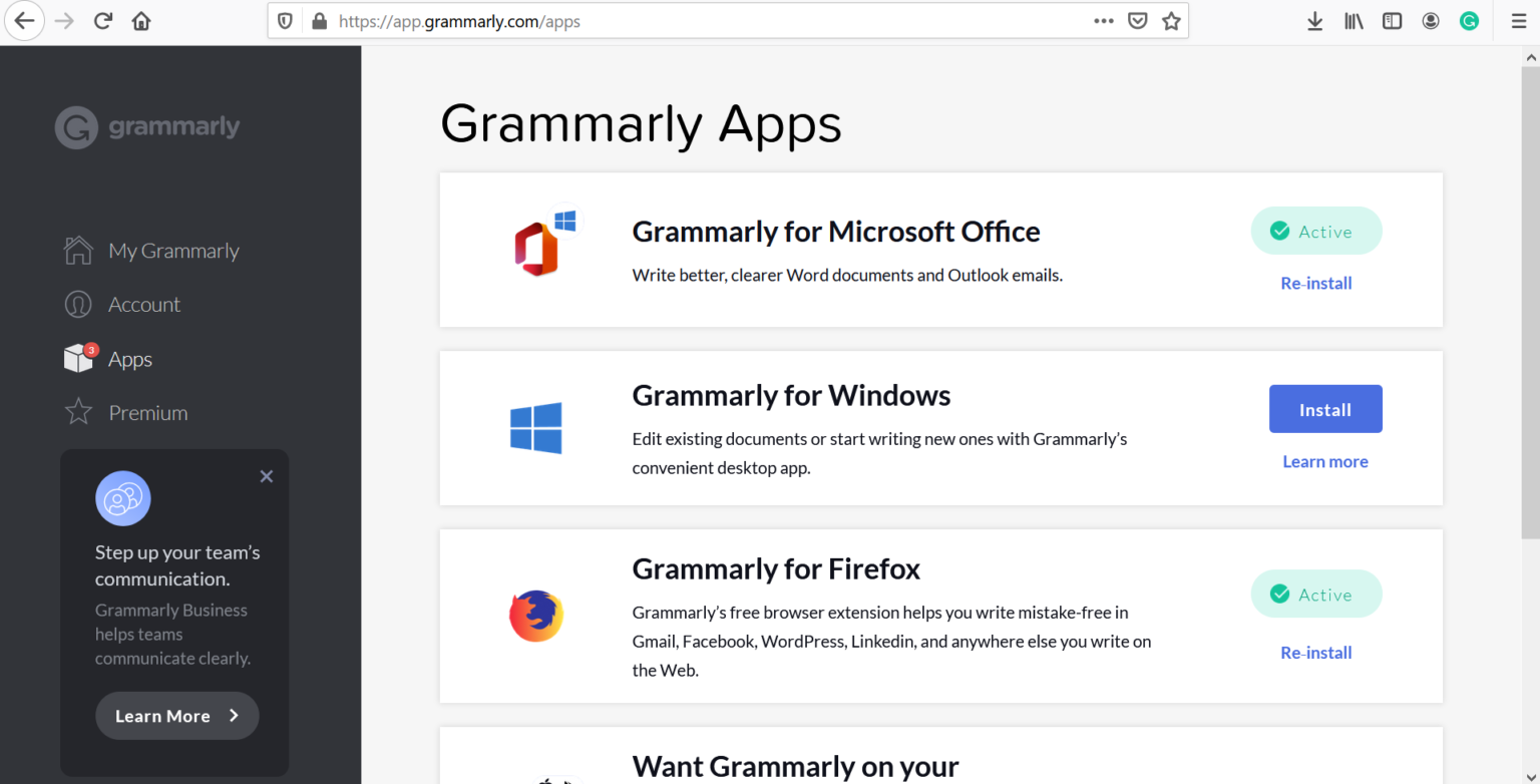 How to Add Grammarly to MS Word and Outlook | TestingDocs.com