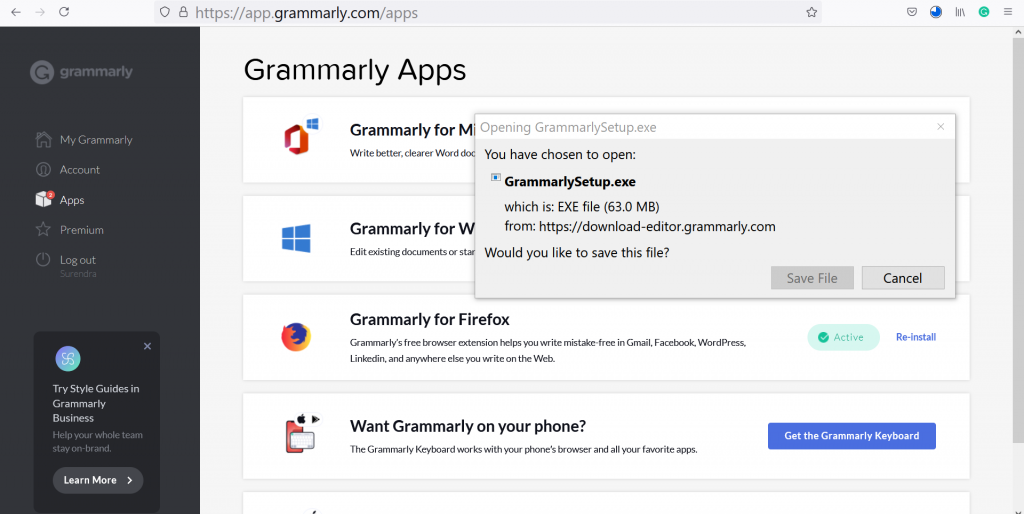 How to Add Grammarly to MS Word Document - TestingDocs