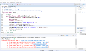 How to fix java.util.InputMismatchException - TestingDocs
