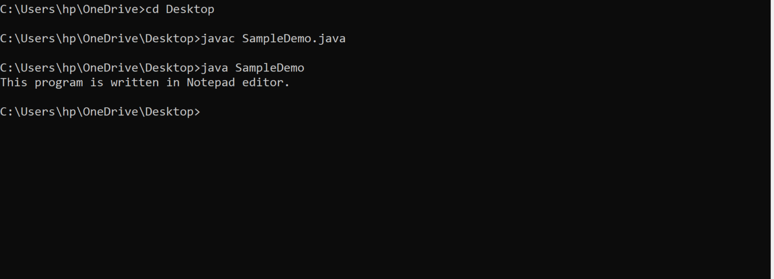 Can We Code A Java Program Using Notepad Editor 3533