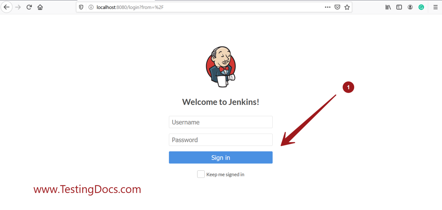 Update Jenkins on Windows 10 - TestingDocs