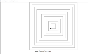 Recursive Turtle graphics program to draw nested squares - TestingDocs