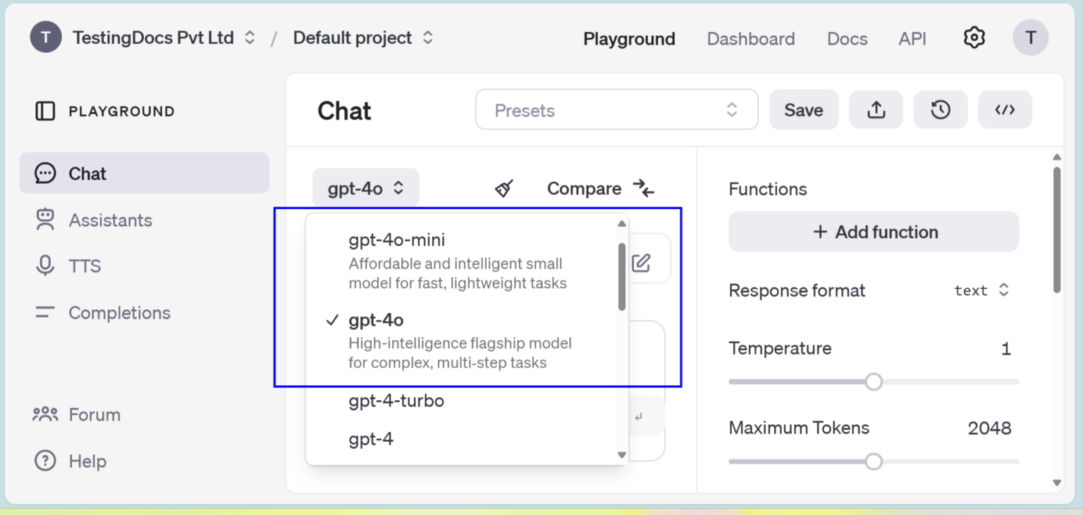 What is GPT-4o mini model? - TestingDocs.com
