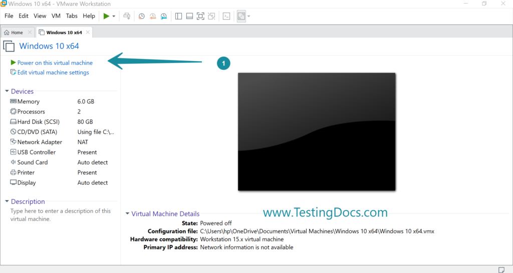 How to open Virtual Machine in Vmware Workstation - TestingDocs