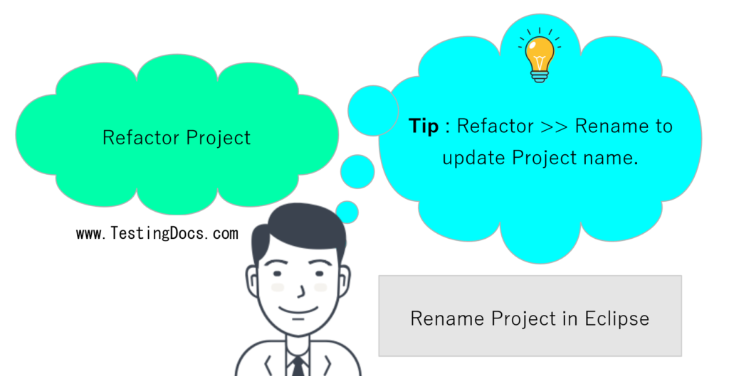 How to rename a project in Eclipse IDE? - TestingDocs.com