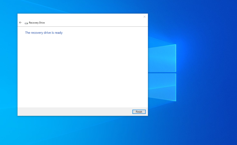 How to create a recovery drive on Windows 10 - TestingDocs