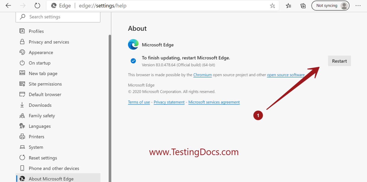 How To Manually Update New Edge Browser On Windows Testingdocs