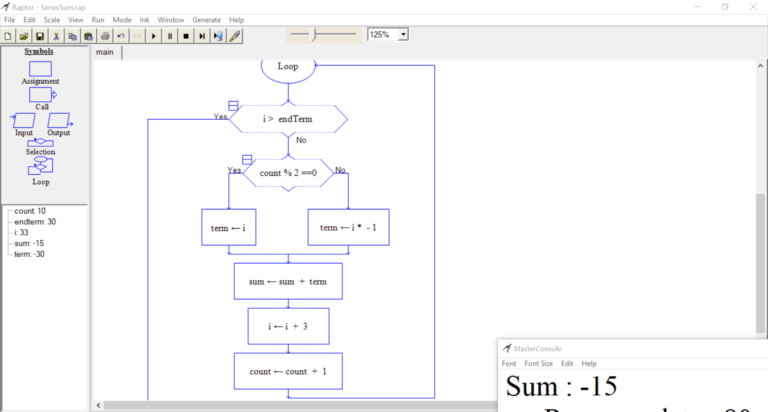 Java program to calculate the sum of series - TestingDocs.com
