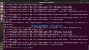 How to fix Slim Application Error in TestLink [ 2024 ] - TestingDocs.com