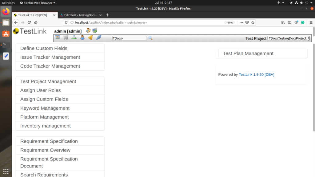 How to Fix Security Warnings on TestLink - TestingDocs