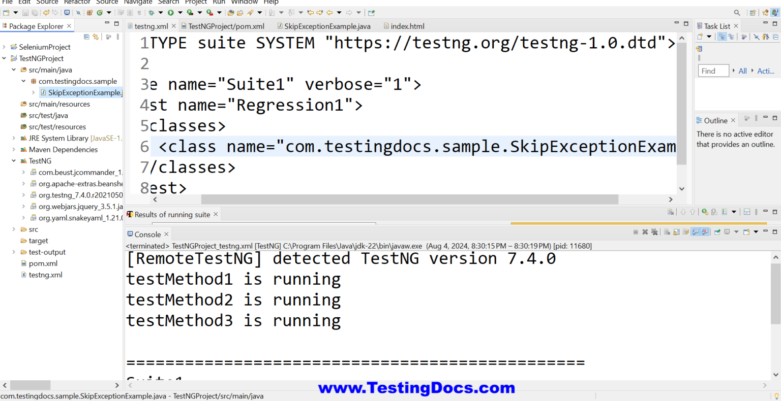 How To Fix Orgtestngtestngexception Cannot Find Class Updated 2024