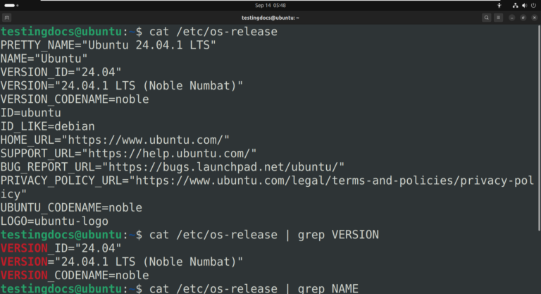 How to check Ubuntu Linux version? - TestingDocs.com