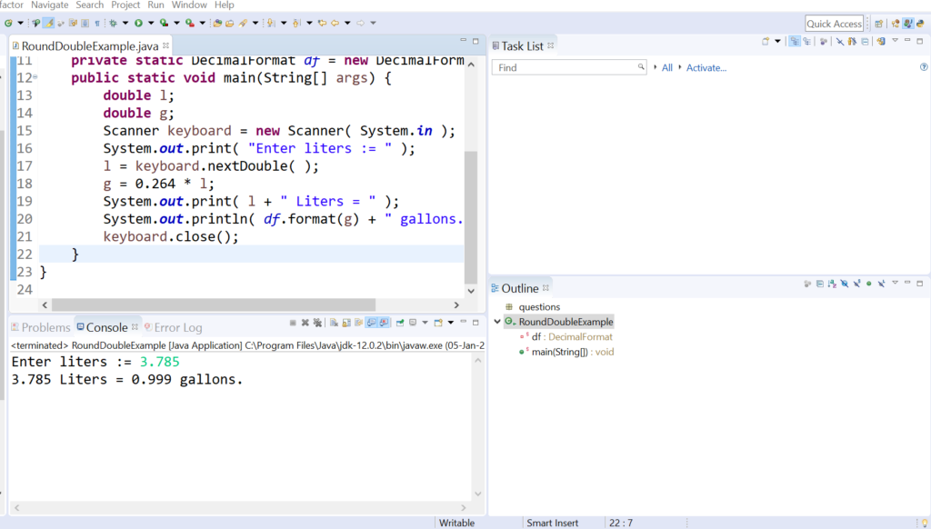 How to round a double value in Java. | TestingDocs.com