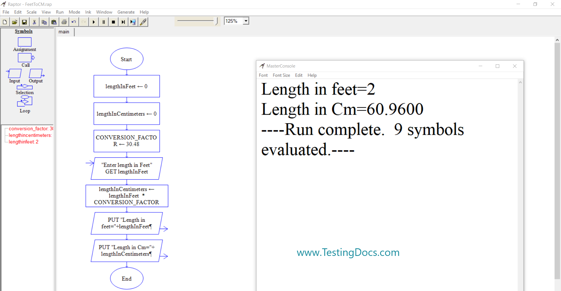 Convert Meter Into Centimeter Flowchart Chart Examples