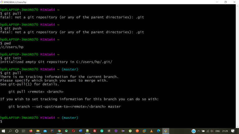How To Fix Fatal Not A Git Repository Error