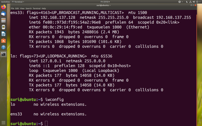 How do you look active network interfaces on Linux box? - TestingDocs.com