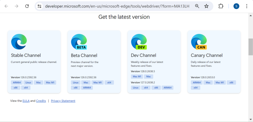 Microsoft Edge Driver - TestingDocs.com