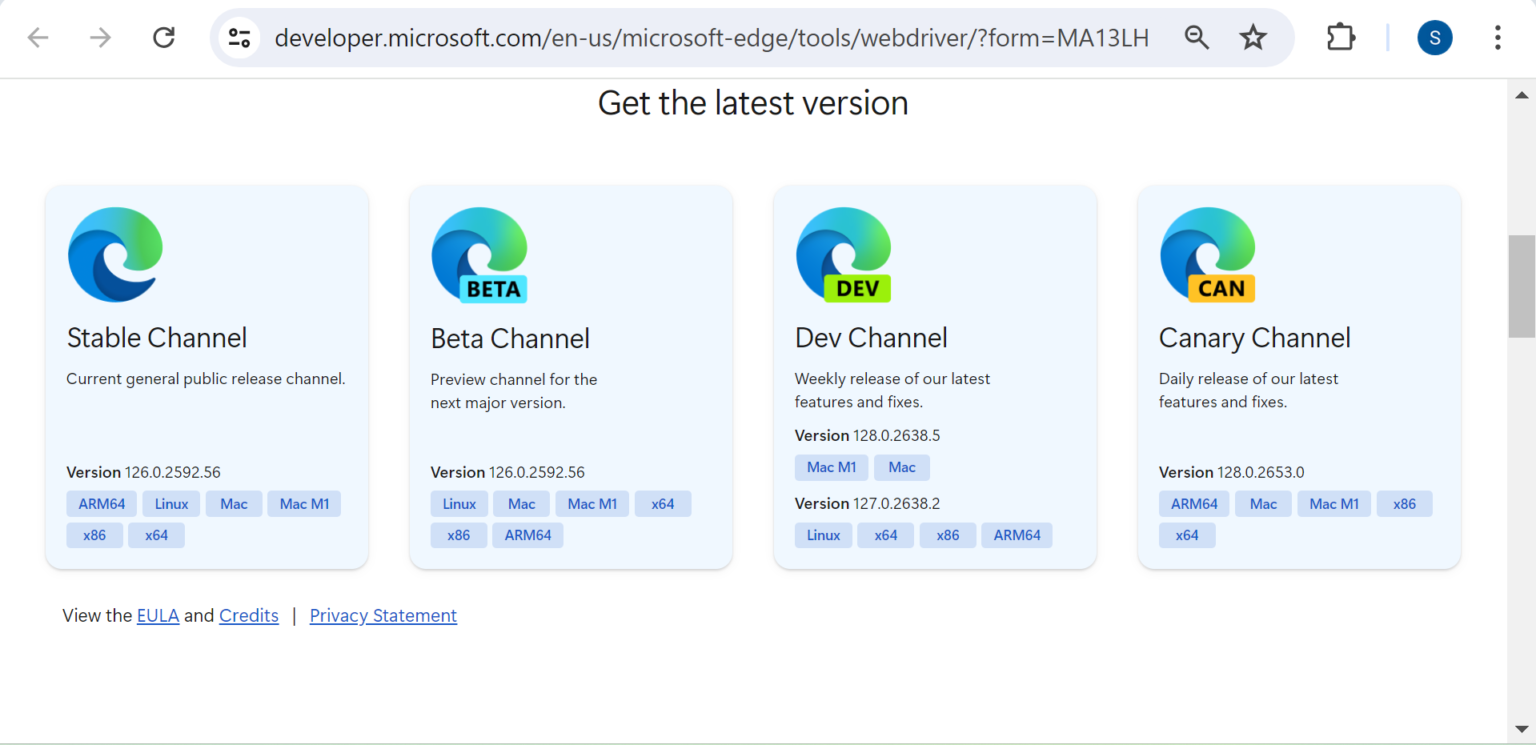 Microsoft Edge Driver - TestingDocs.com