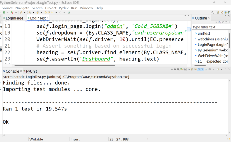 OrangeHRM Login Page Test - TestingDocs.com