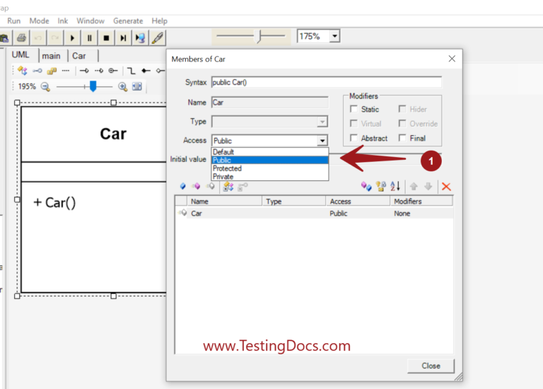 Constructor in Raptor Flowchart - TestingDocs
