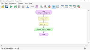 Flowgorithm Call Statement - TestingDocs