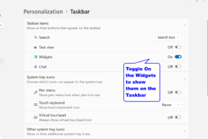 How to Add Stock Ticker to Windows 11 Taskbar - TestingDocs