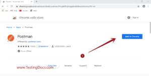 Download & Install Postman Chrome App - TestingDocs