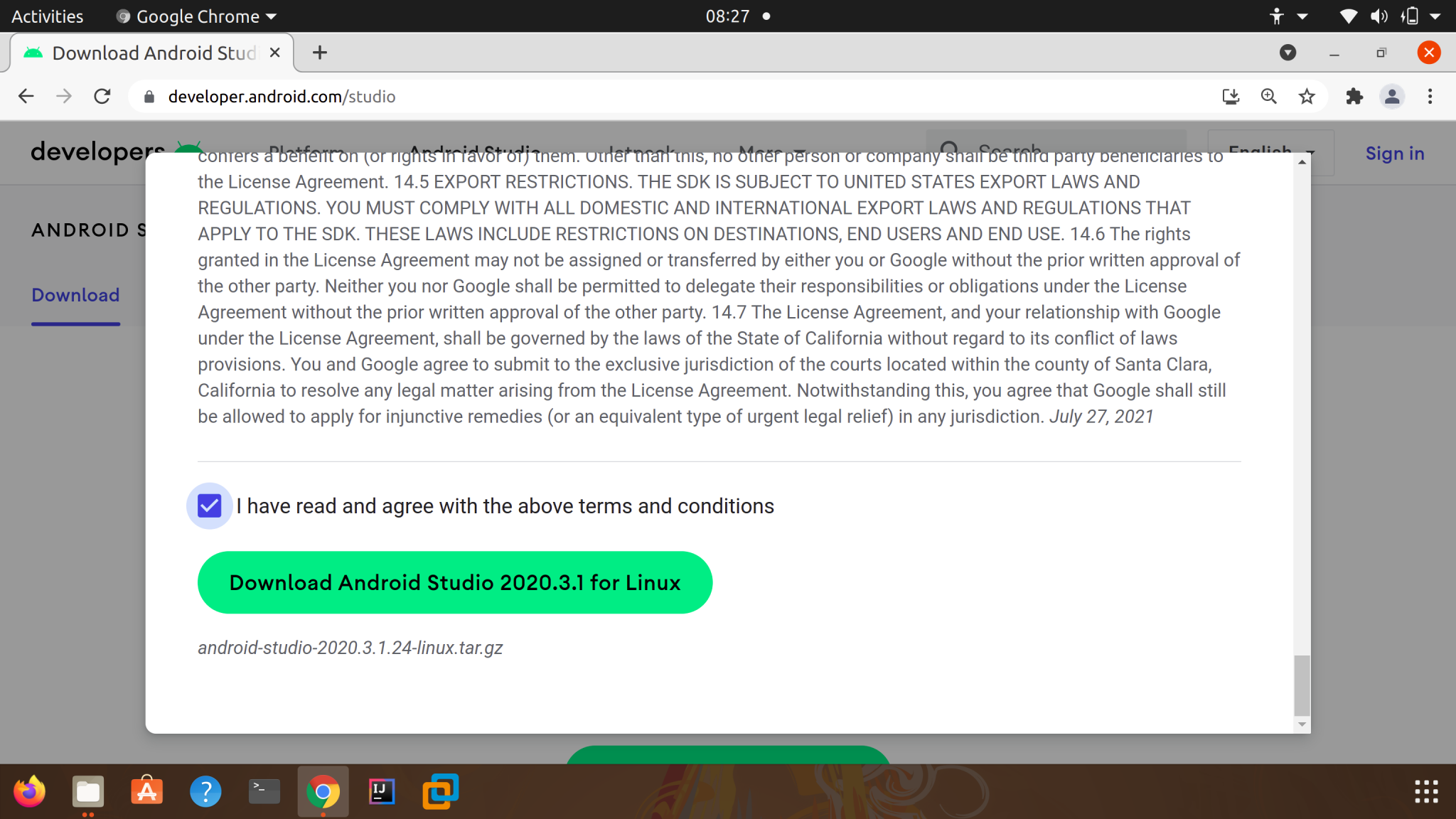 Download Android Studio on Linux - TestingDocs
