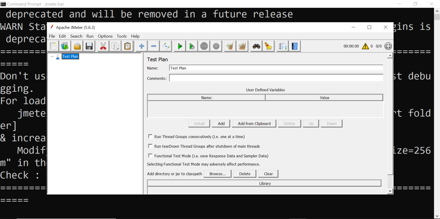 Launch JMeter in GUI Mode - TestingDocs