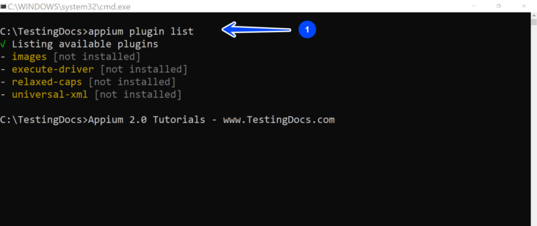 Appium 2.0 Plugins - TestingDocs