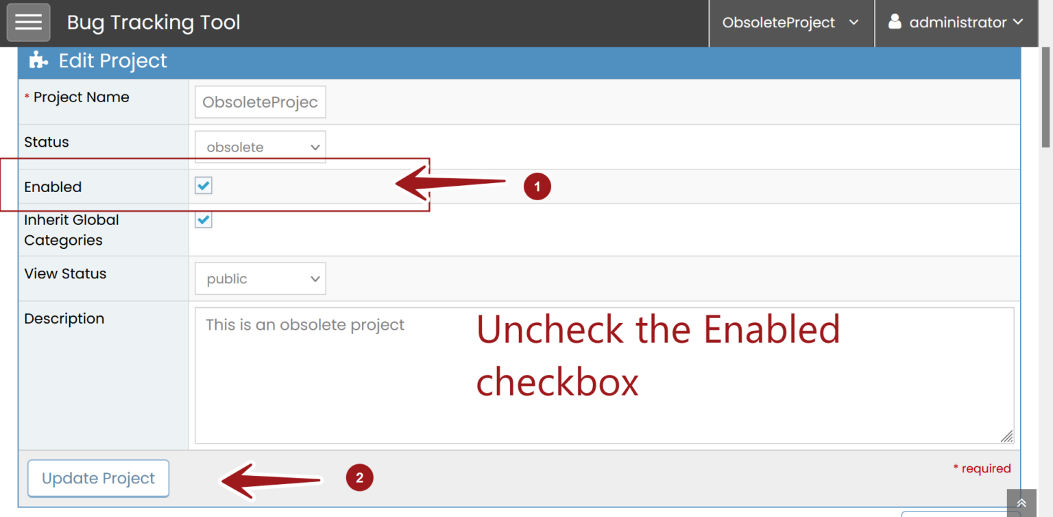 MantisBT - Archive Project - TestingDocs