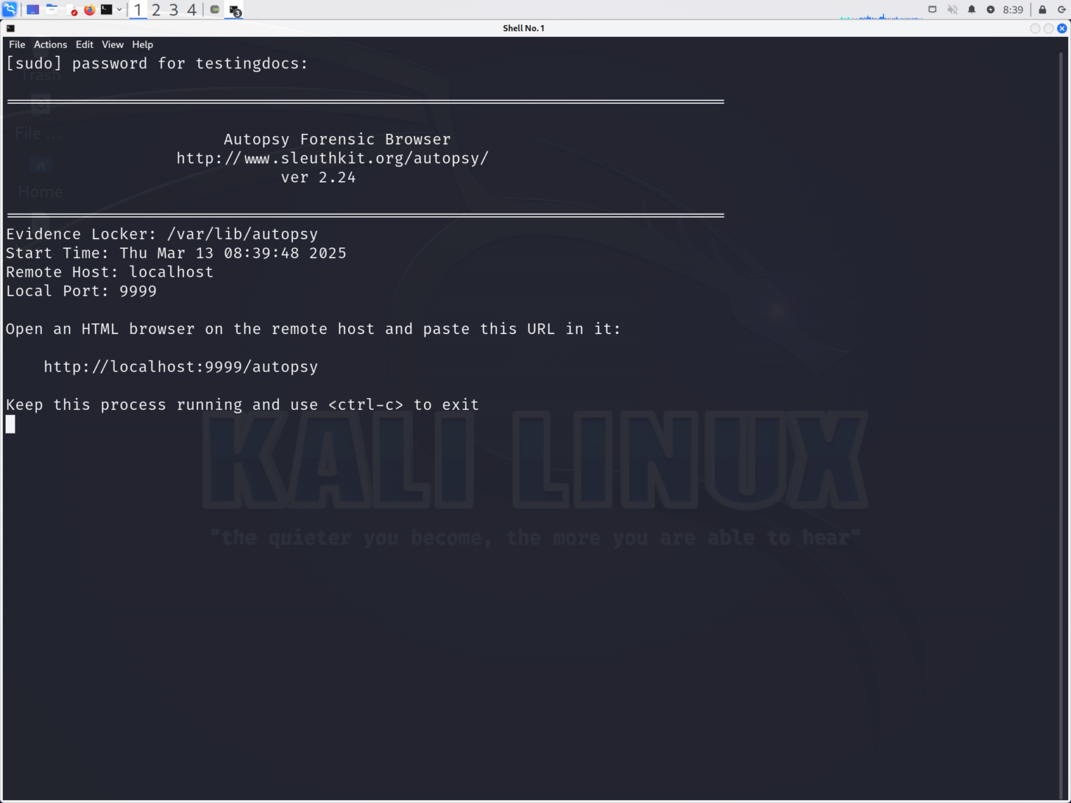 Kali Linux Forensic Tools Testingdocs