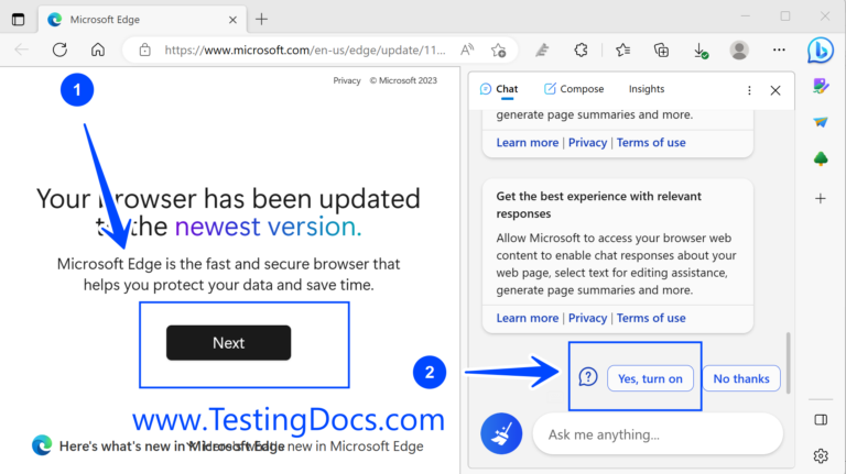 Bing Conversation Styles - TestingDocs