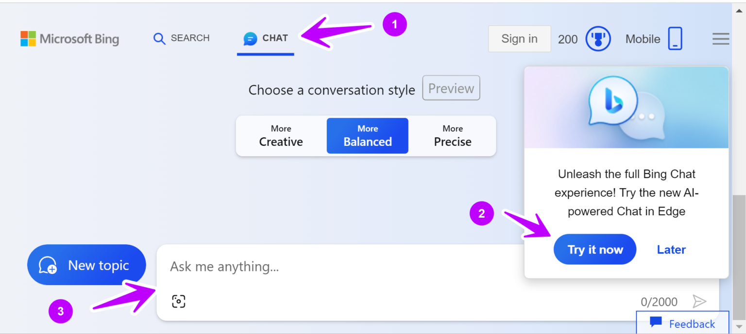 Bing AI Components - TestingDocs
