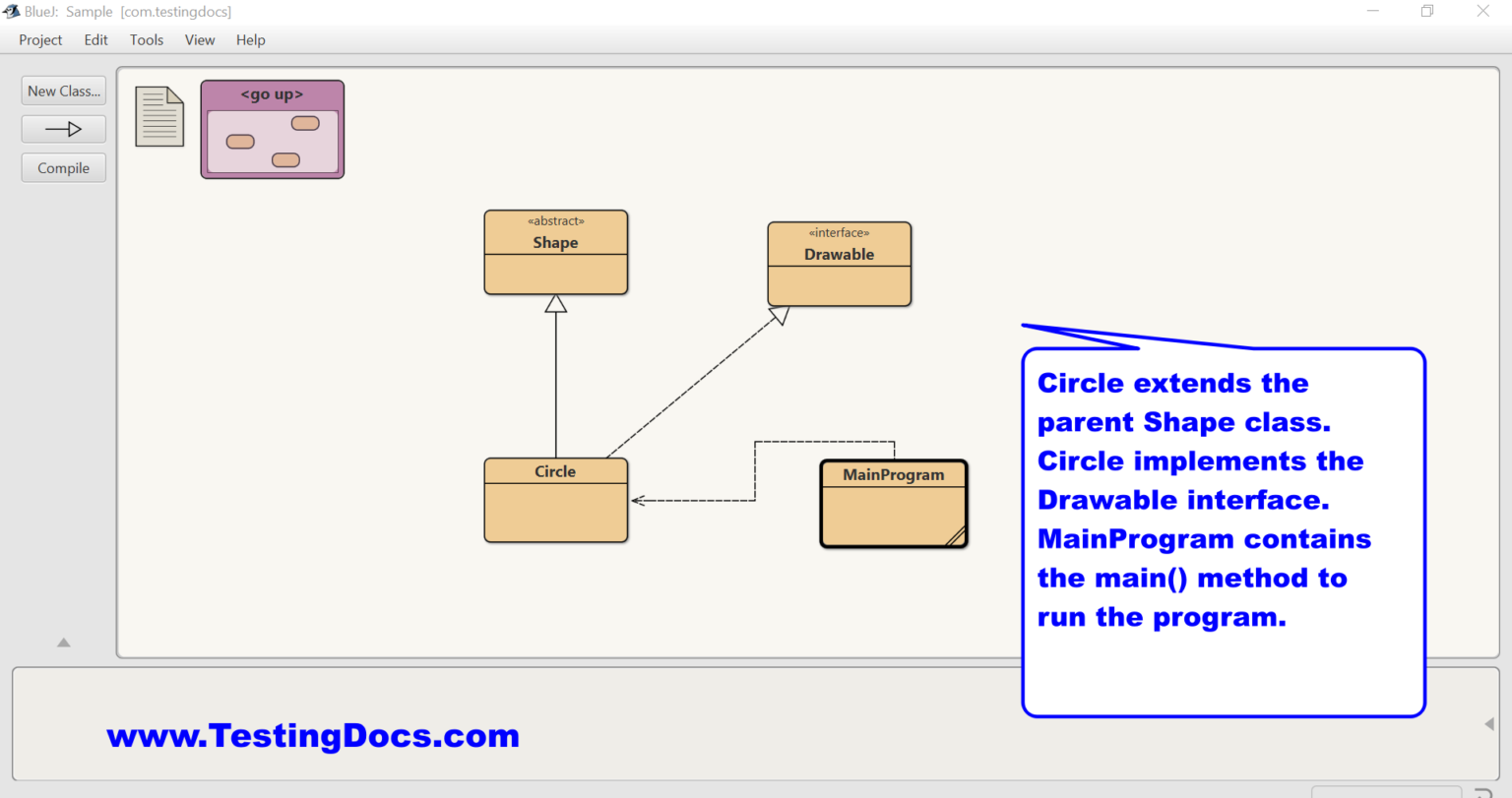 BlueJ IDE Guide for Students - TestingDocs