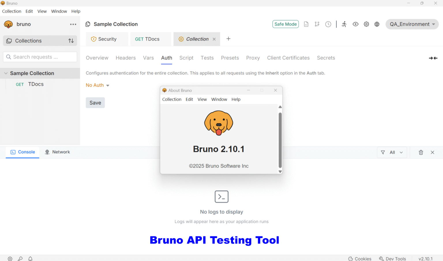 Bruno API Testing Tool Tutorials - TestingDocs
