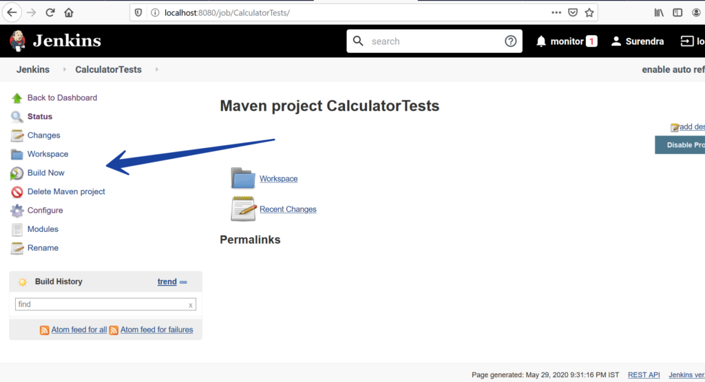 Run Calculator JUnit tests using Jenkins - TestingDocs.com