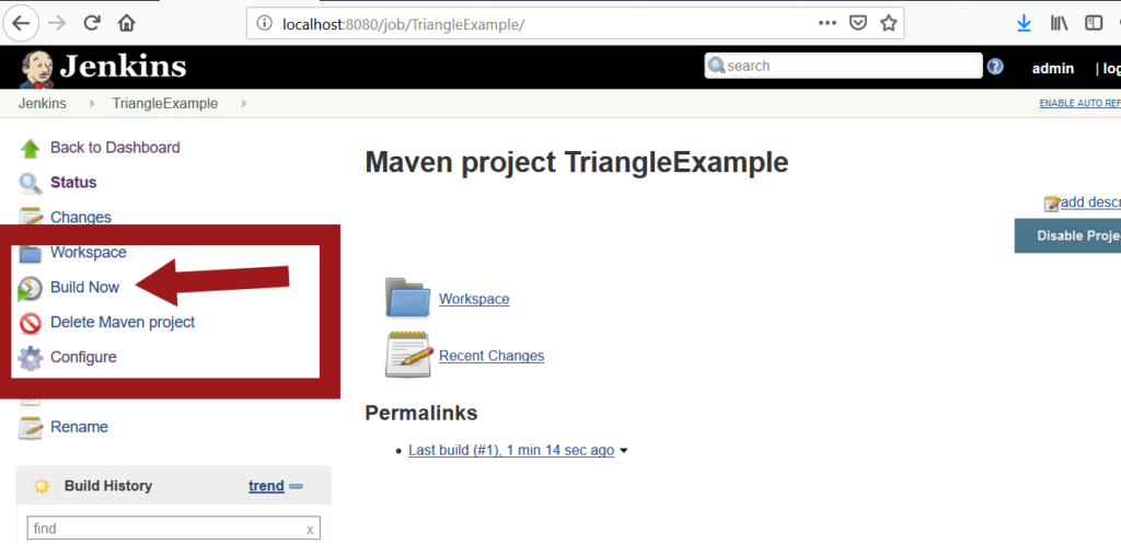 Build a Maven project using Jenkins - TestingDocs