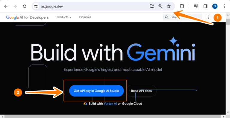 Get Google AI API Key - TestingDocs