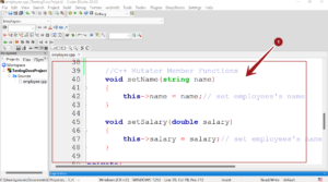 C++ Accessor & Mutator Member Functions - TestingDocs
