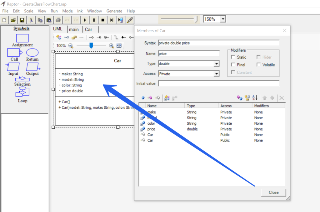 Adding Fields to a Class using Raptor - TestingDocs