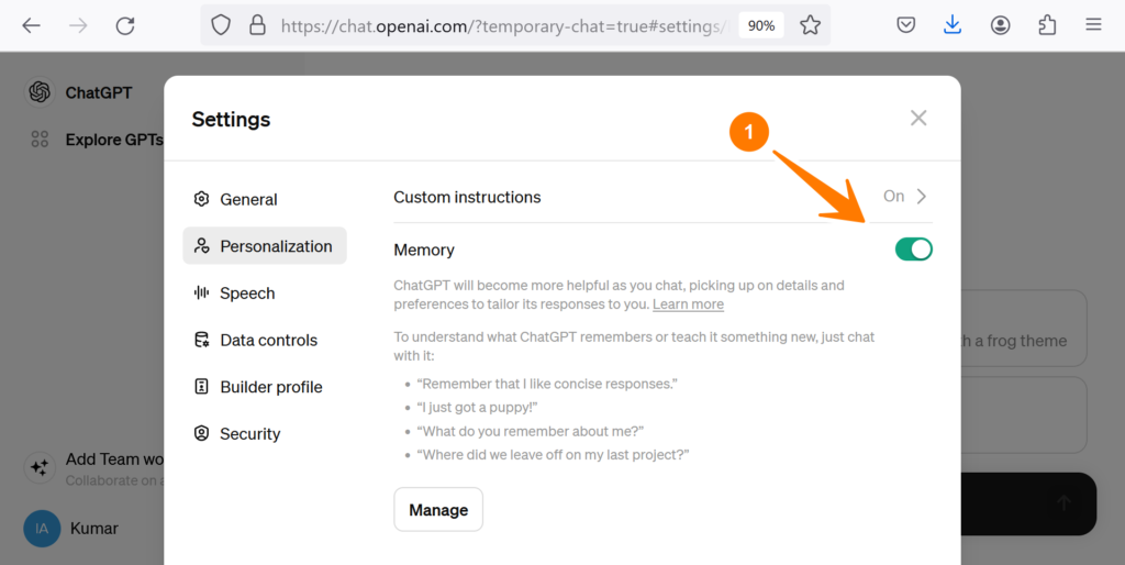 ChatGPT Temporary Chat - TestingDocs.com