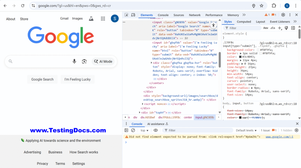 Get Started With Chrome DevTools - TestingDocs.com