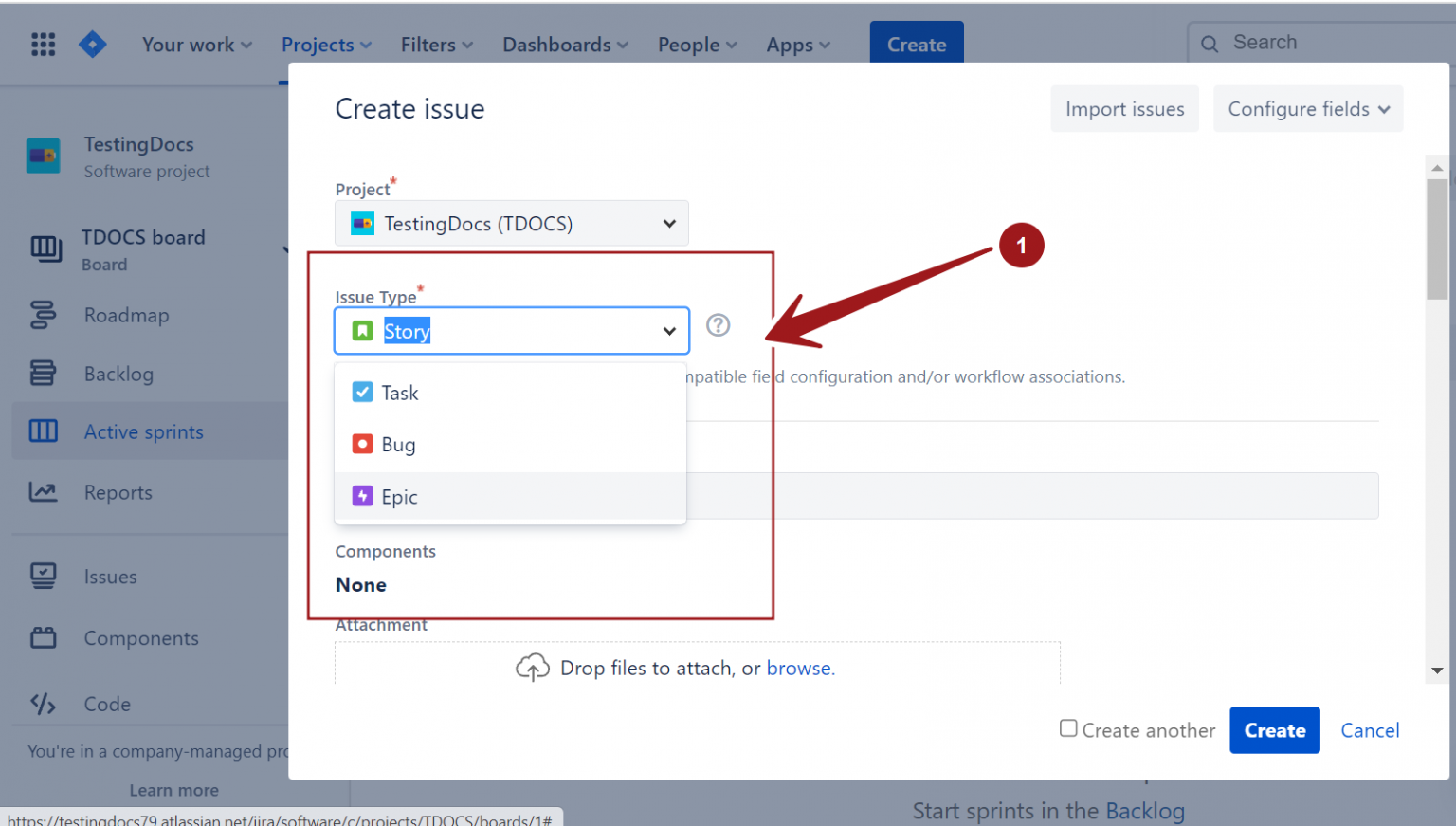 Create An Epic In Jira Software TestingDocs