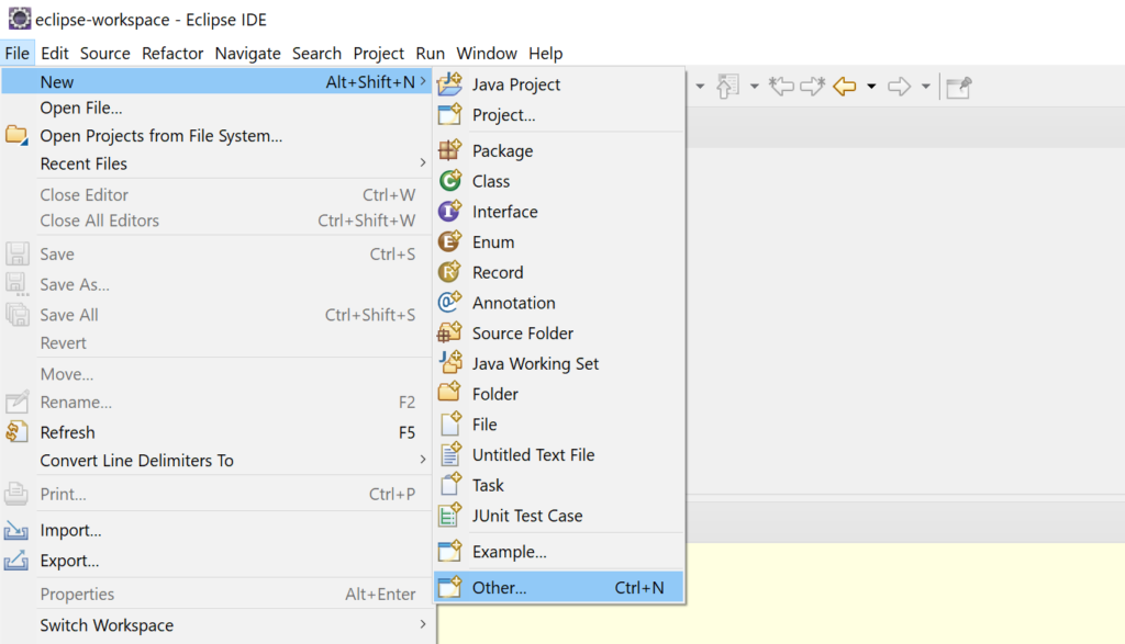 Create a Maven Project skip archetype - TestingDocs.com